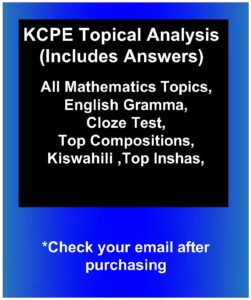 KCPE Topical Analysis | Enhanced Education Group