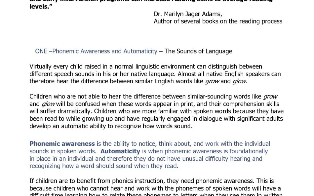 3 BIG READING SKILLS KIDS NEED TO KNOW | Enhanced Education Group