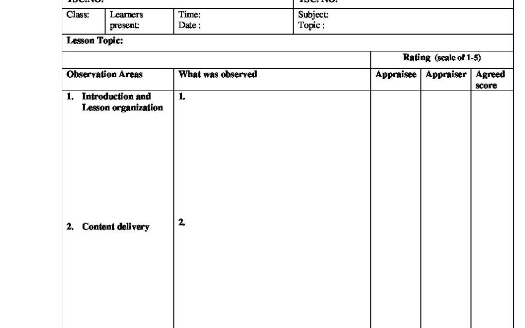 tpad_annex_4_lesson_observation_form | Enhanced Education Group